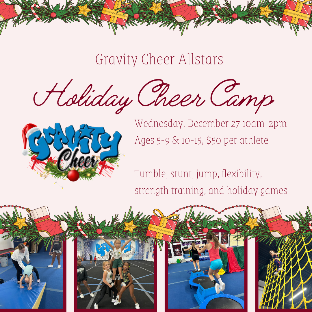 Holiday Cheer Camp | Gravity Cheer Allstars